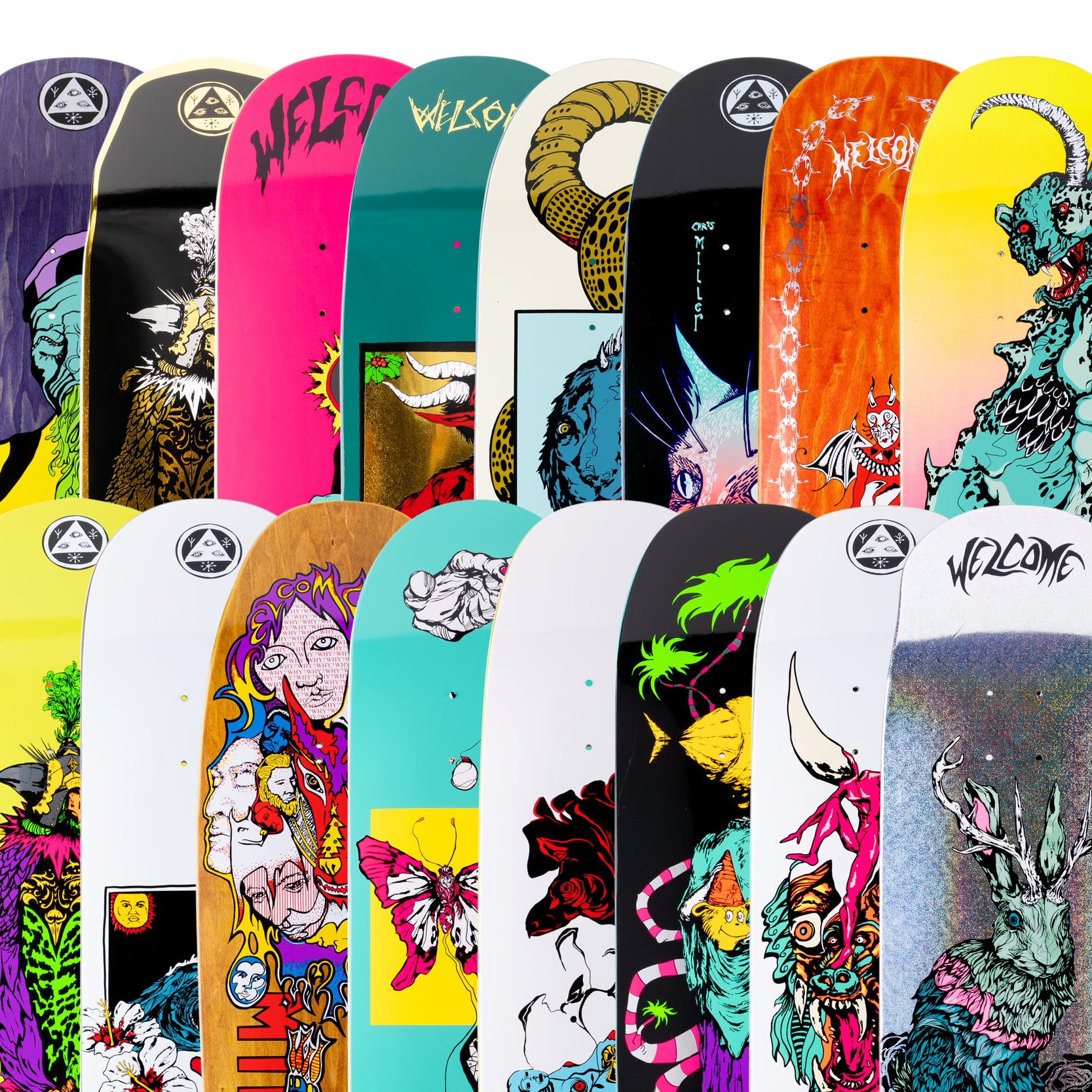 Holiday Boards Just Dropped – Welcome Skateboards