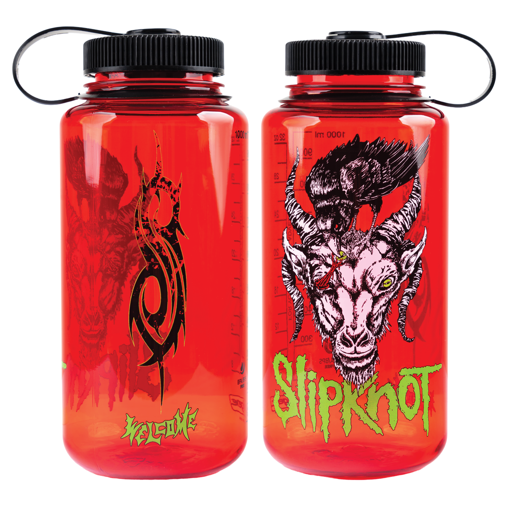 SLIPKNOT X WELCOME - Spit It out 32 oz Nalgene Bottle – Welcome Skateboards