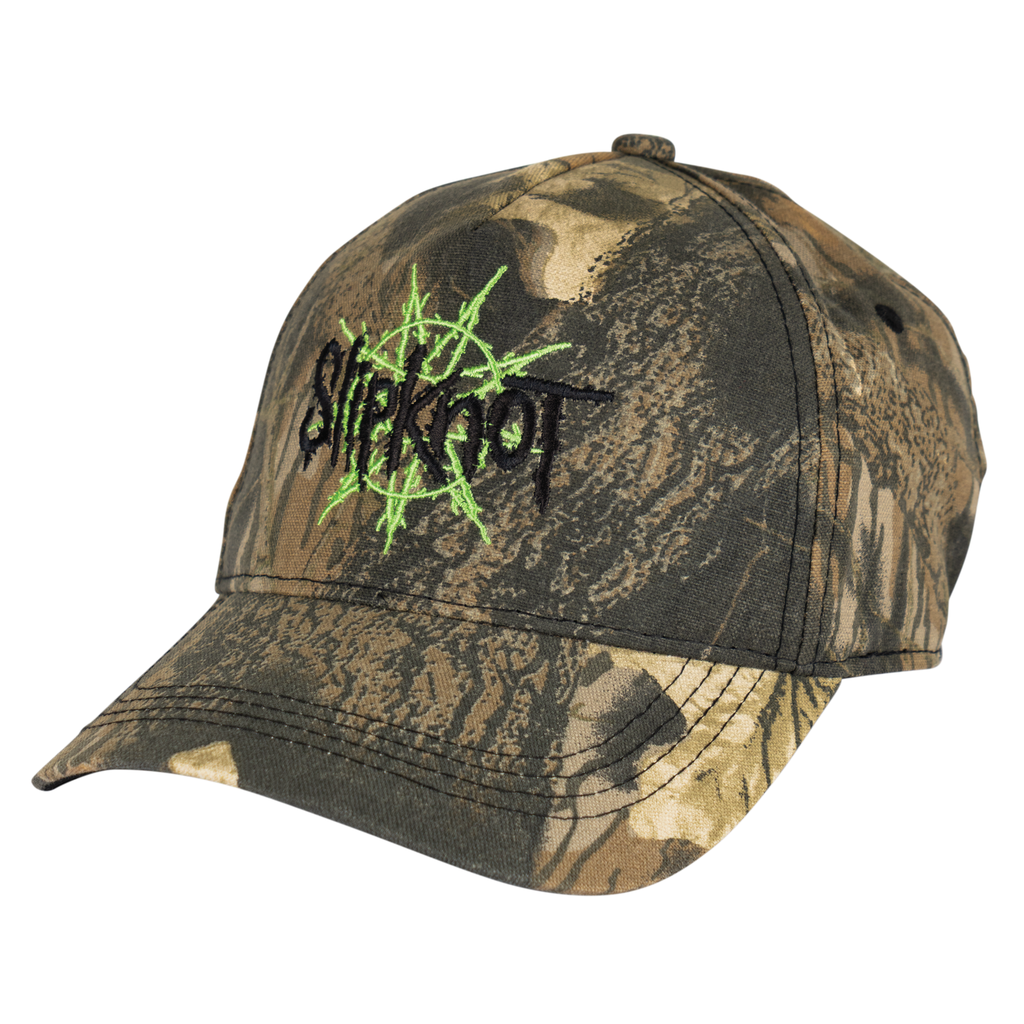 SLIPKNOT X WELCOME - Nonagram Embroidered Camo Hat – Welcome Skateboards