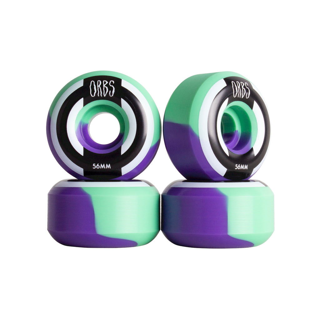 Orbs Apparitions - 56mm - Mint/Lavender – Welcome Skateboards